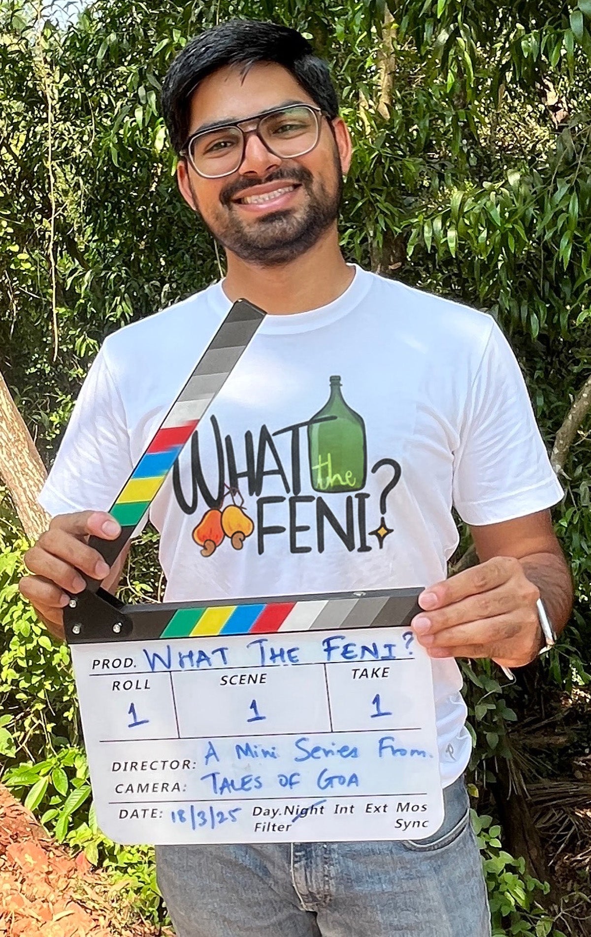 What The Feni? T-Shirt – Oipatrao x Tales of Goa | Goan Heritage Merch ...